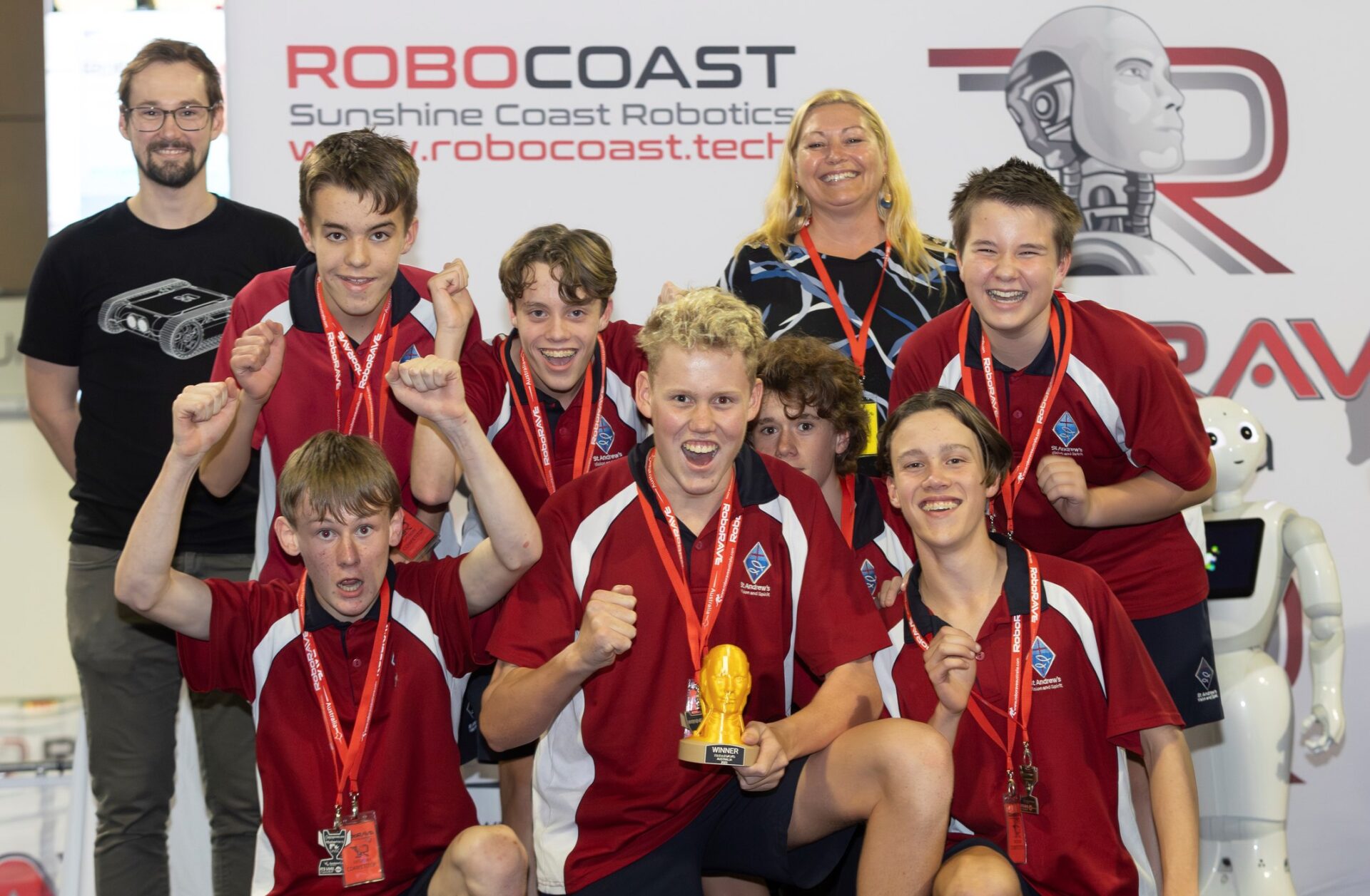 Students put their robots to the test at national event