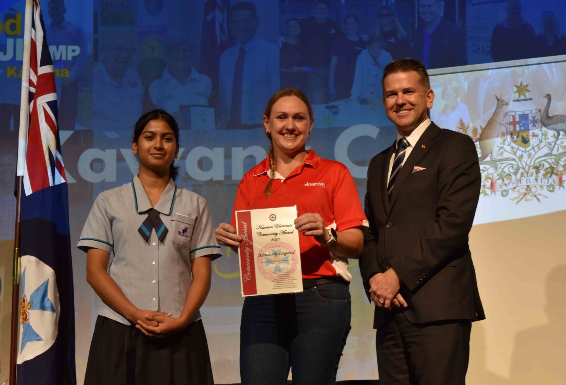 Community notes: support worker helping kids with trauma earns award