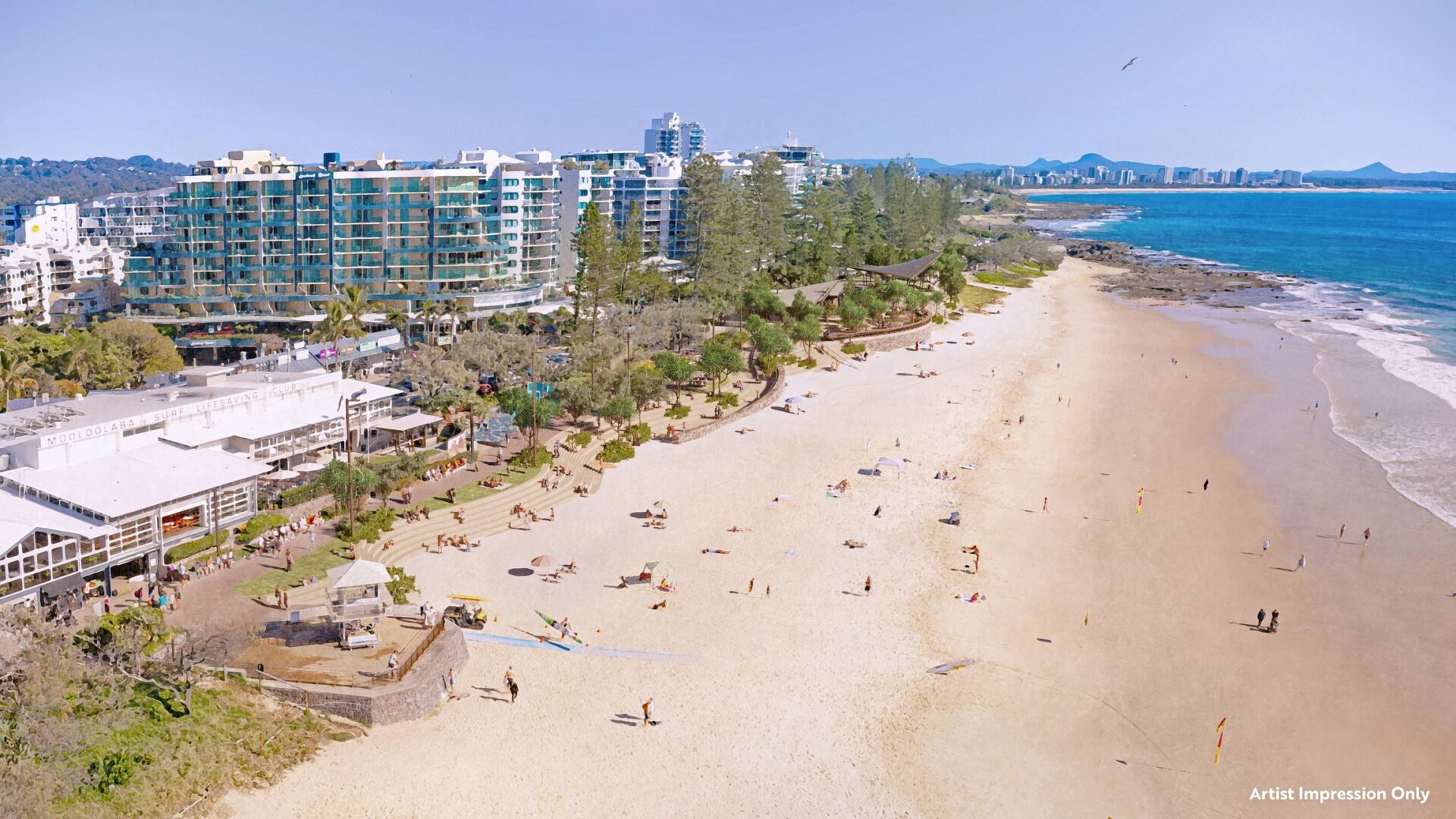 Design finalised for new-look Mooloolaba beachfront