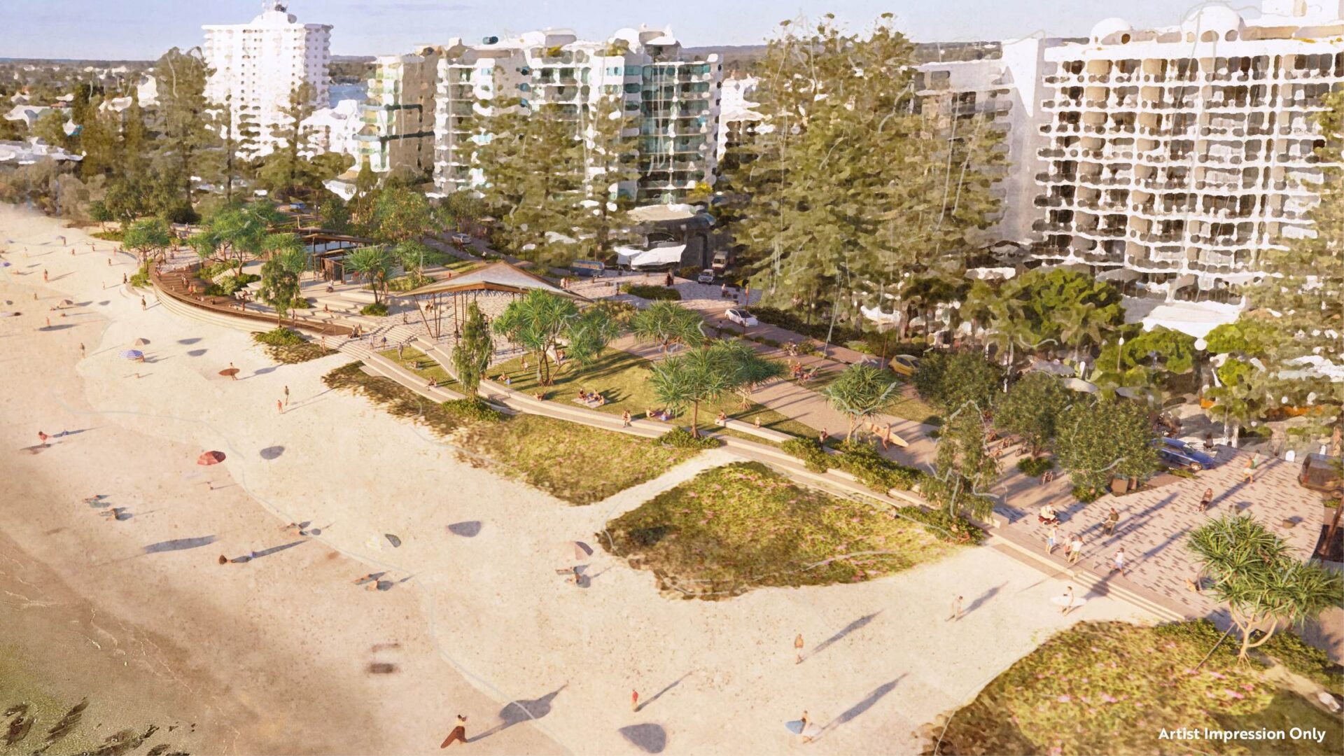 Design finalised for new-look Mooloolaba beachfront