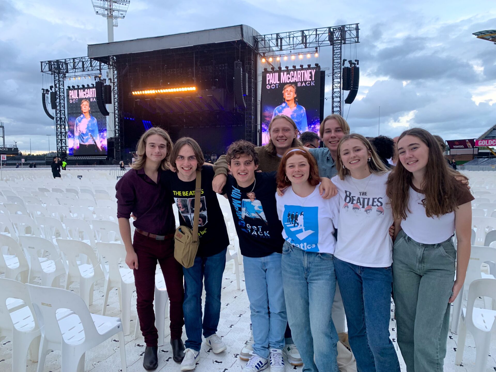 'Like a dream': students meet music legend