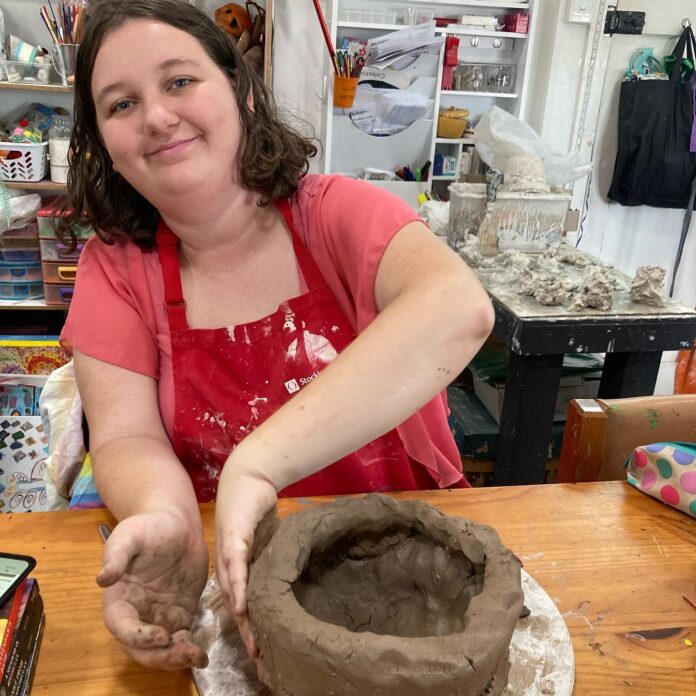 How Emily's passion for art helps her cope with challenges