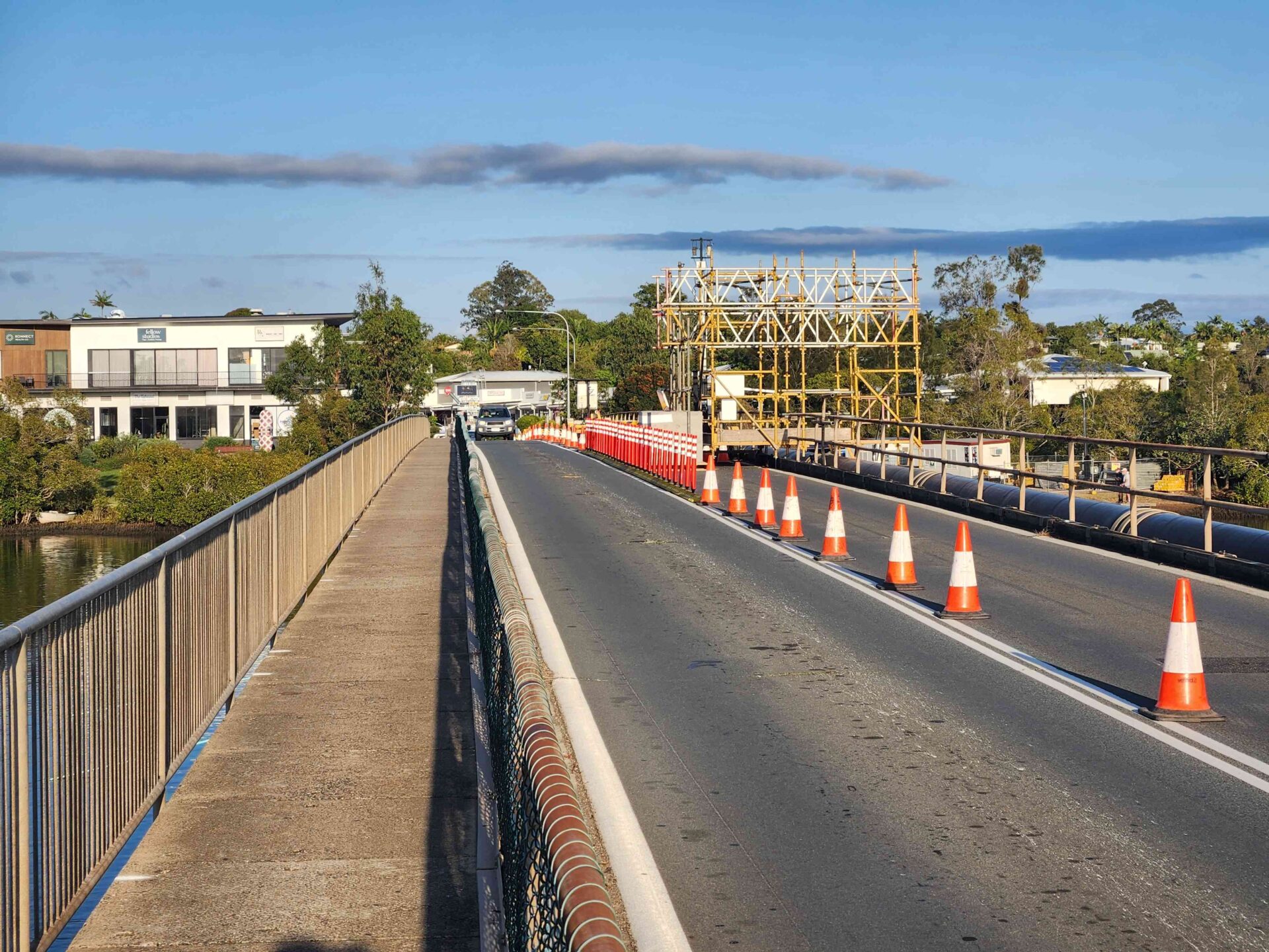 Relief for motorists as bridge works completed