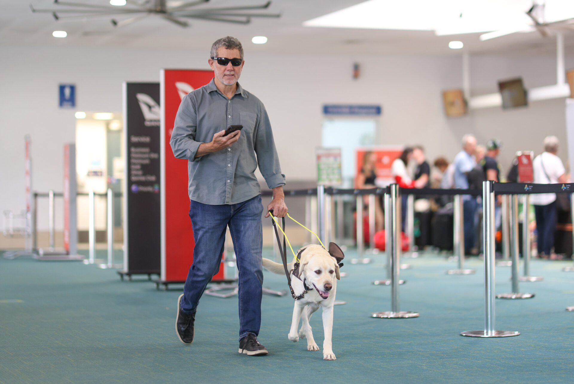 Technology helping improve navigation around airport