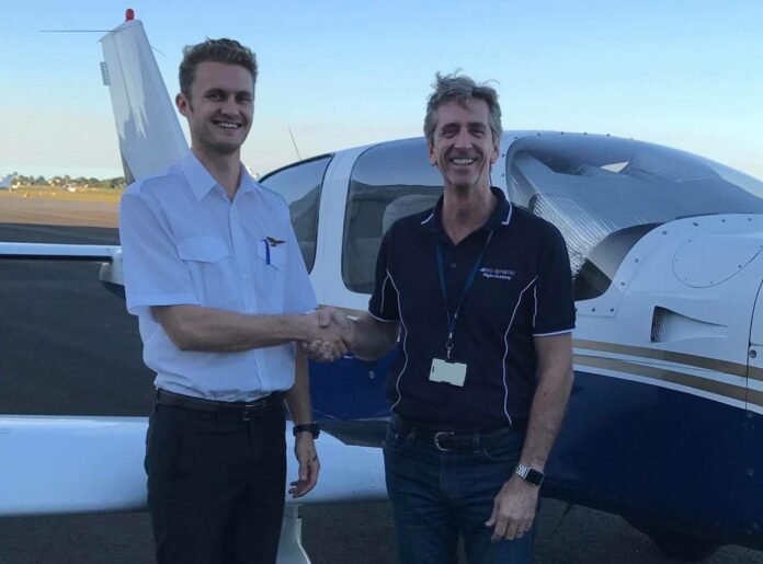 The photo that helped launch an aviation career