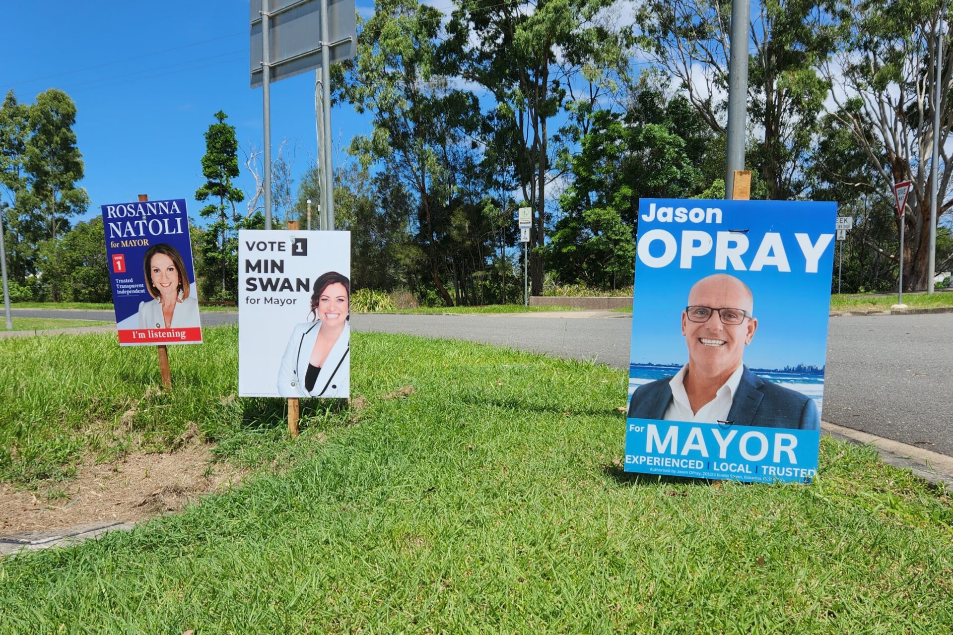 Complaints lodged about election campaign signs