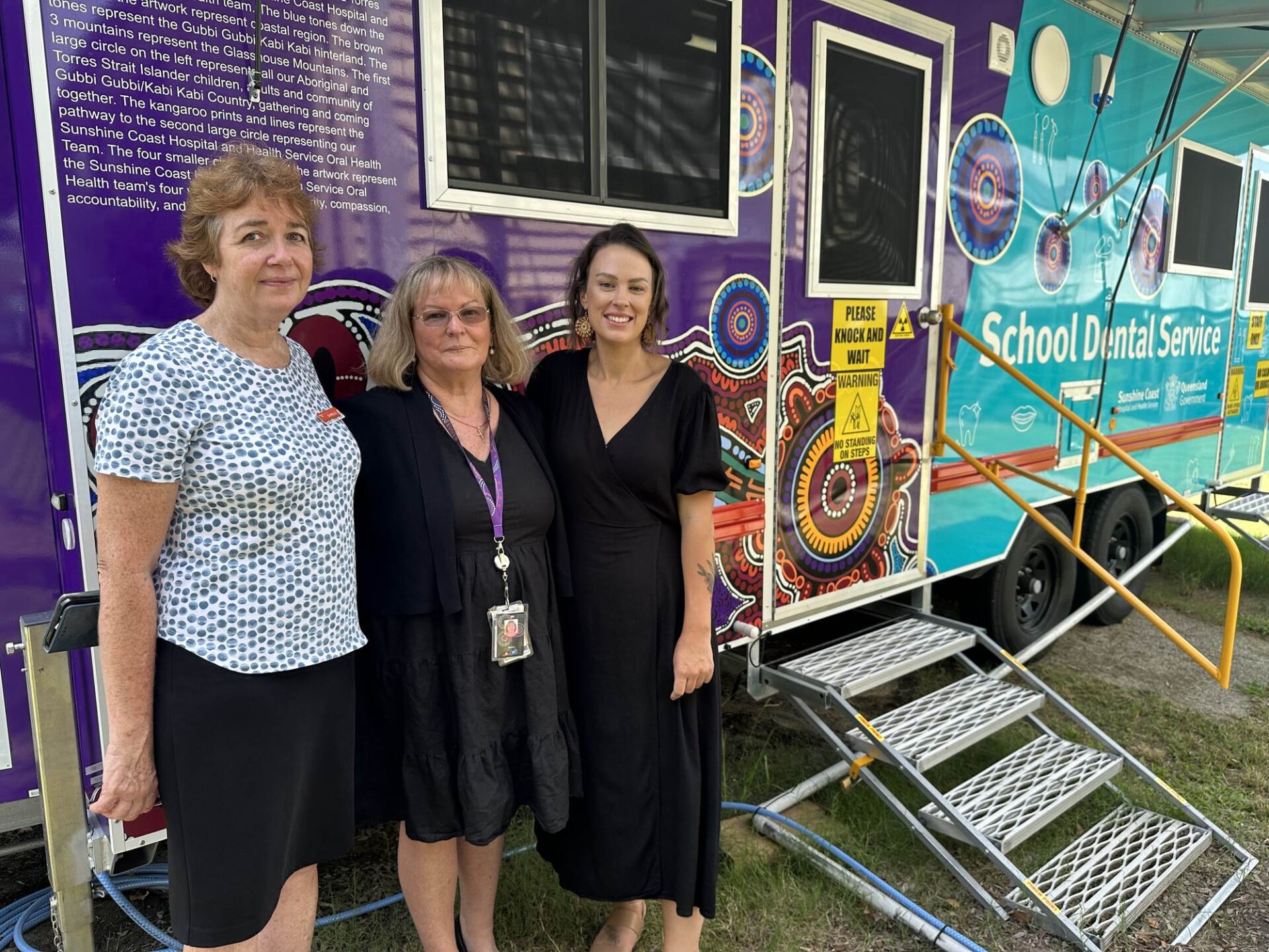 New dental vans add splash of colour to fleet