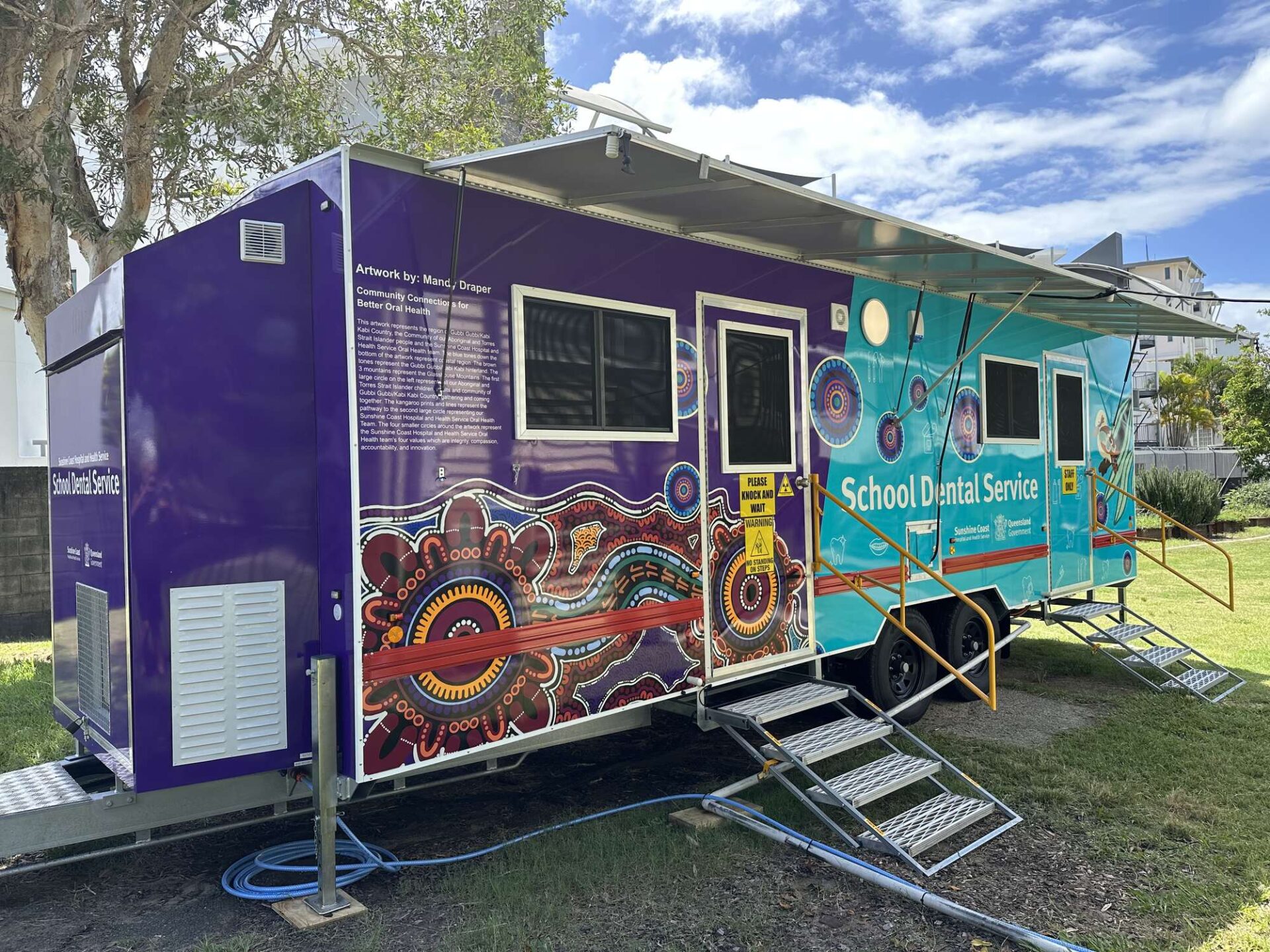 New dental vans add splash of colour to fleet