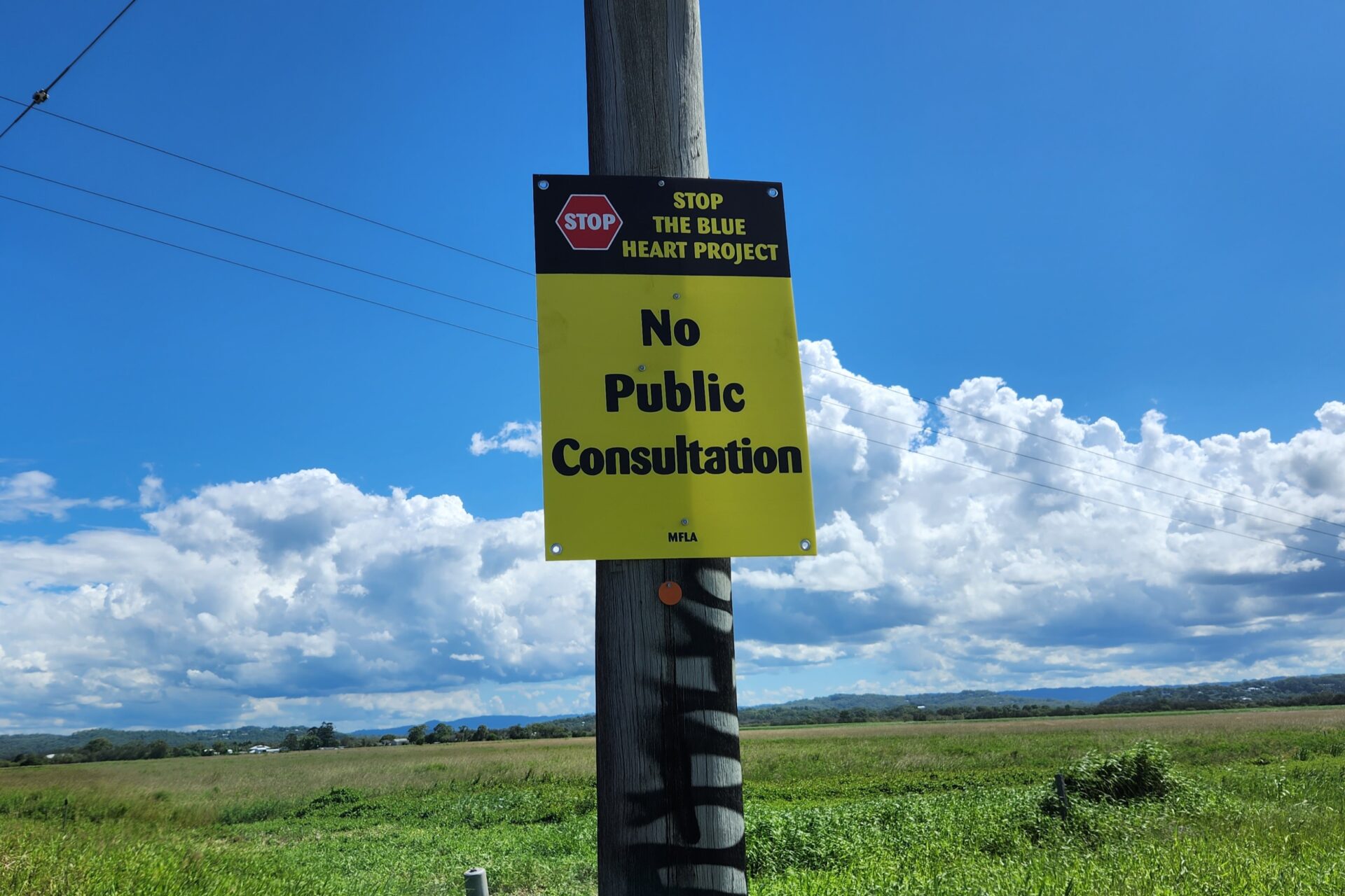 'Grave fears': MP raises concerns over Blue Heart project