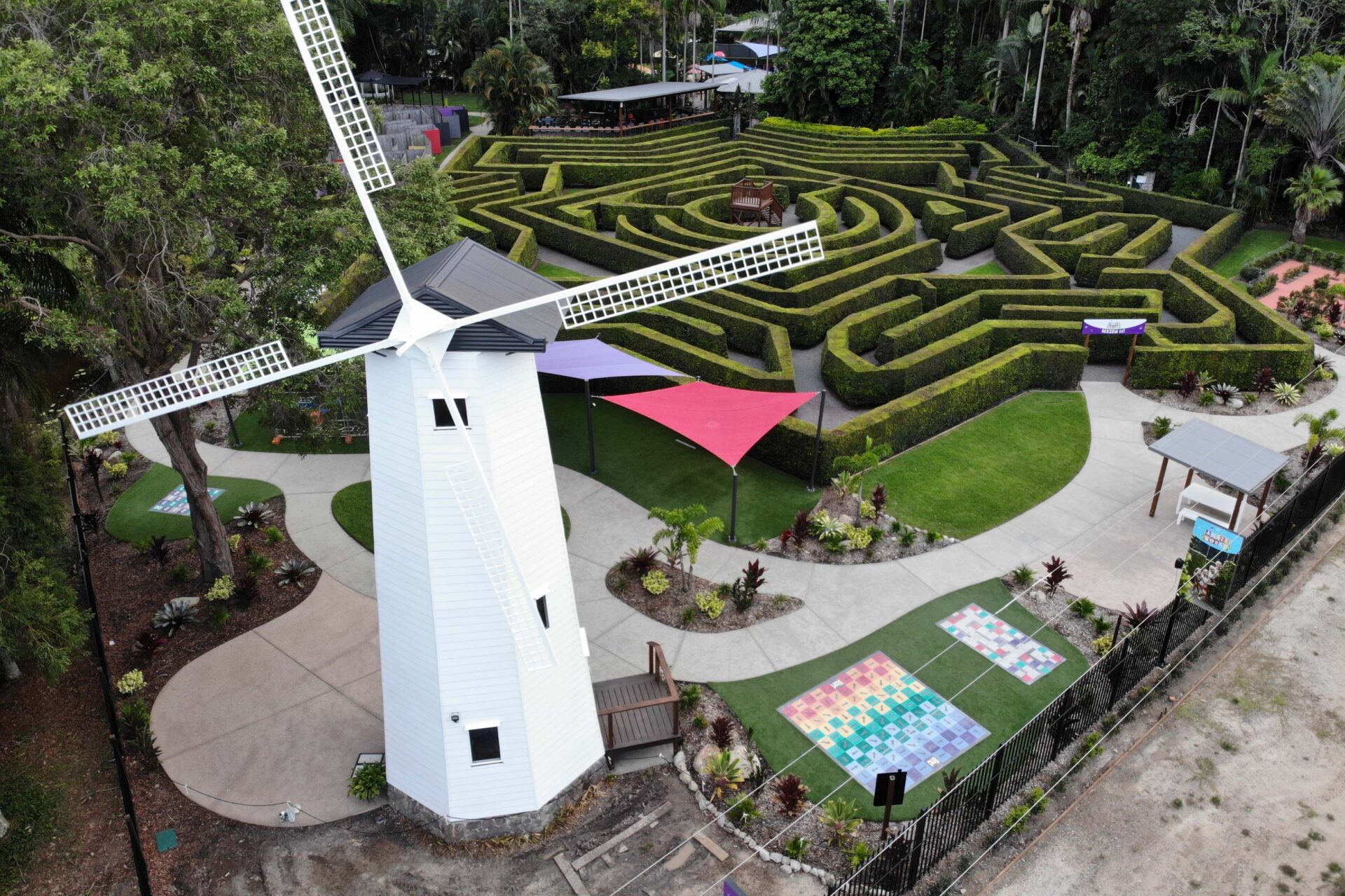 Attraction's iconic windmill restored to former glory