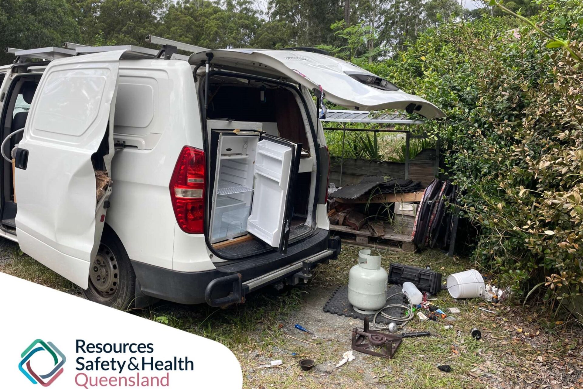 'Recipe for disaster': van explosion sparks warning