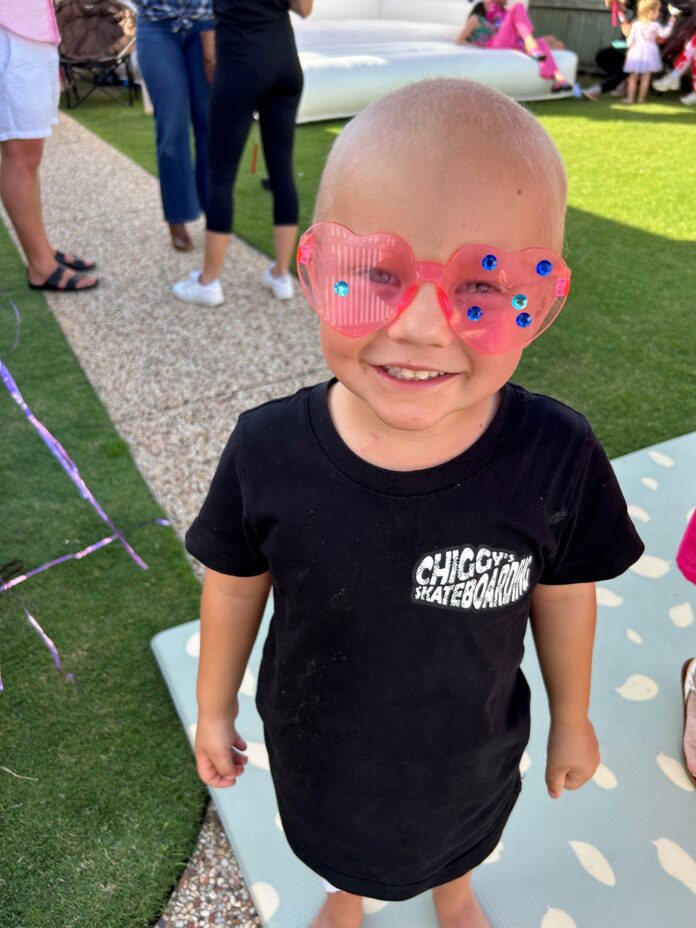 'Positive' little boy prepares for latest cancer battle