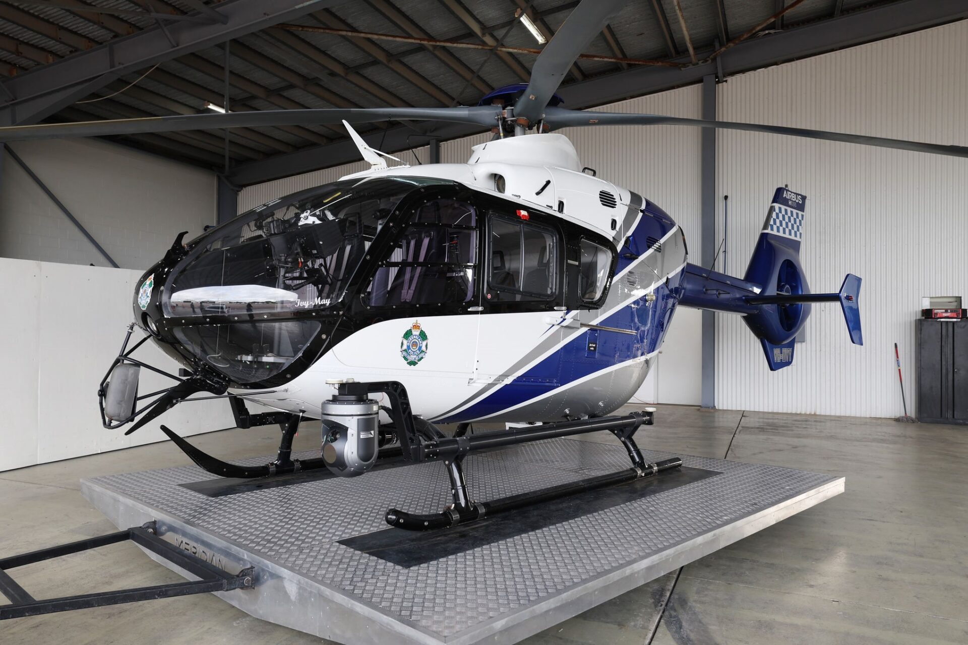 New police helicopter launched on Coast