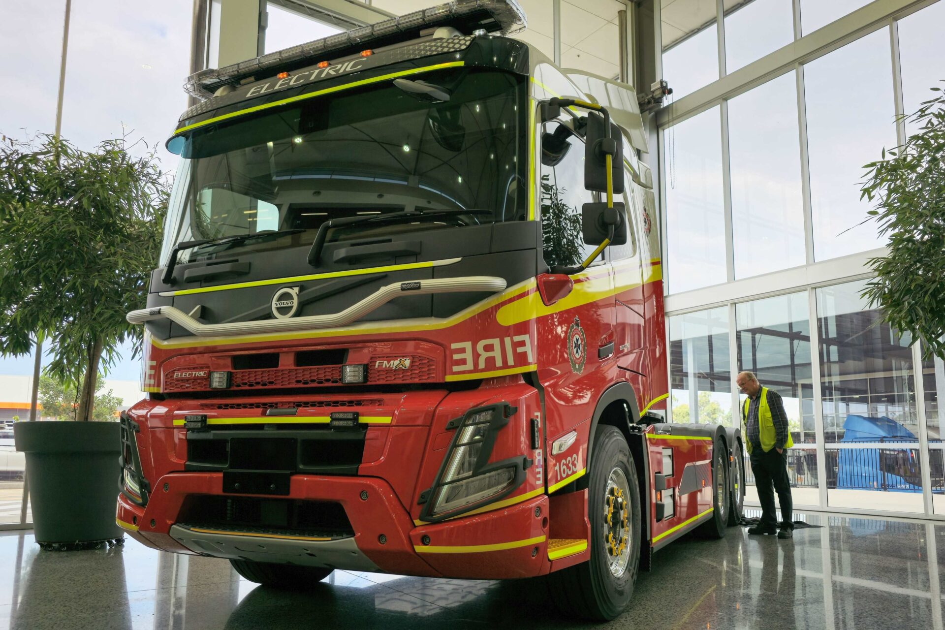 Fire truck trial aims to extinguish emissions