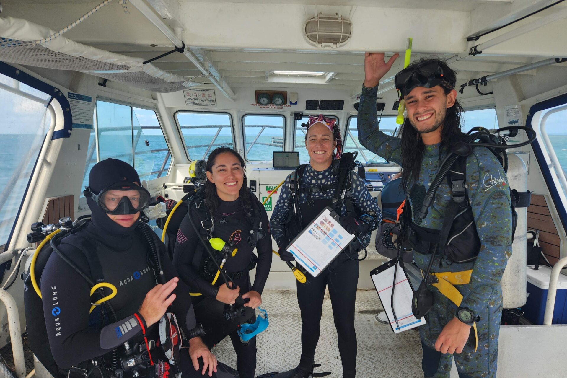 Graduate ‘paid’ to dive around globe for a year