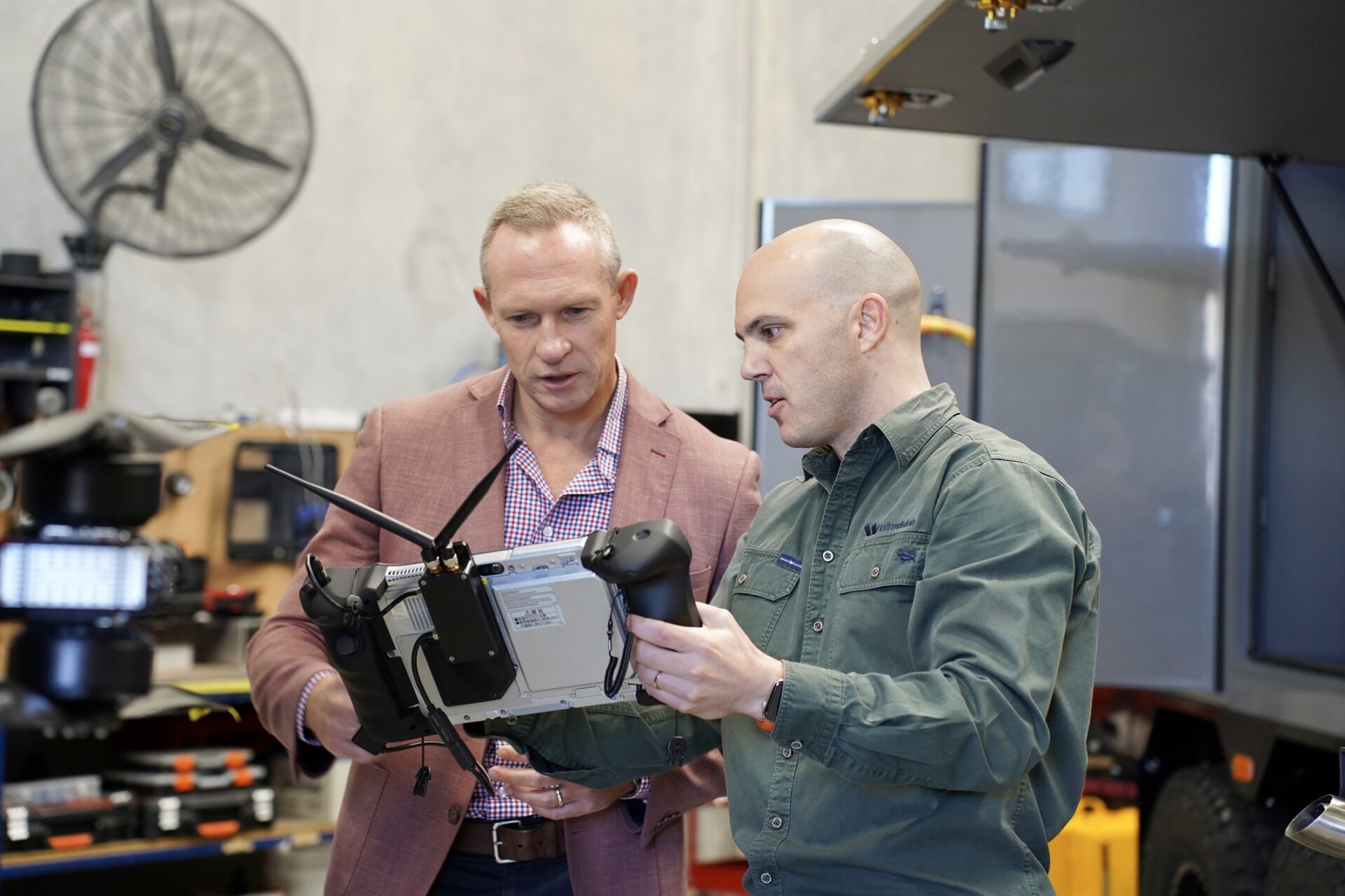 Business makes powerful statement with drones