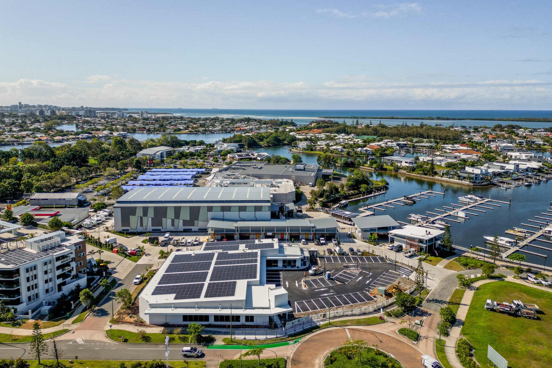 Boutique waterfront shopping centre about to open