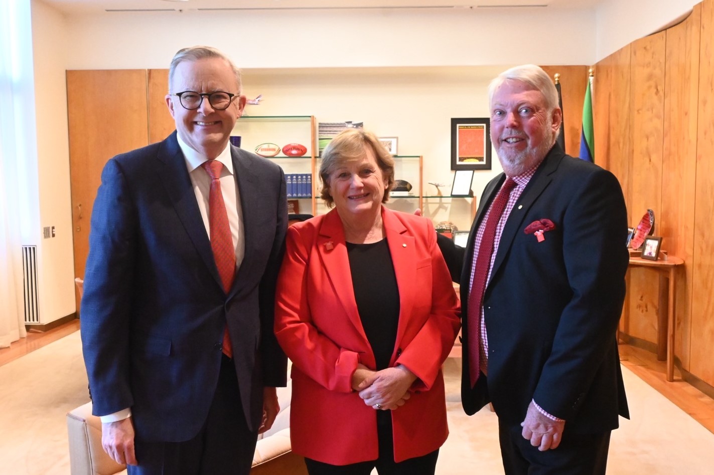 Morcombes launch foundation's milestone year in Canberra