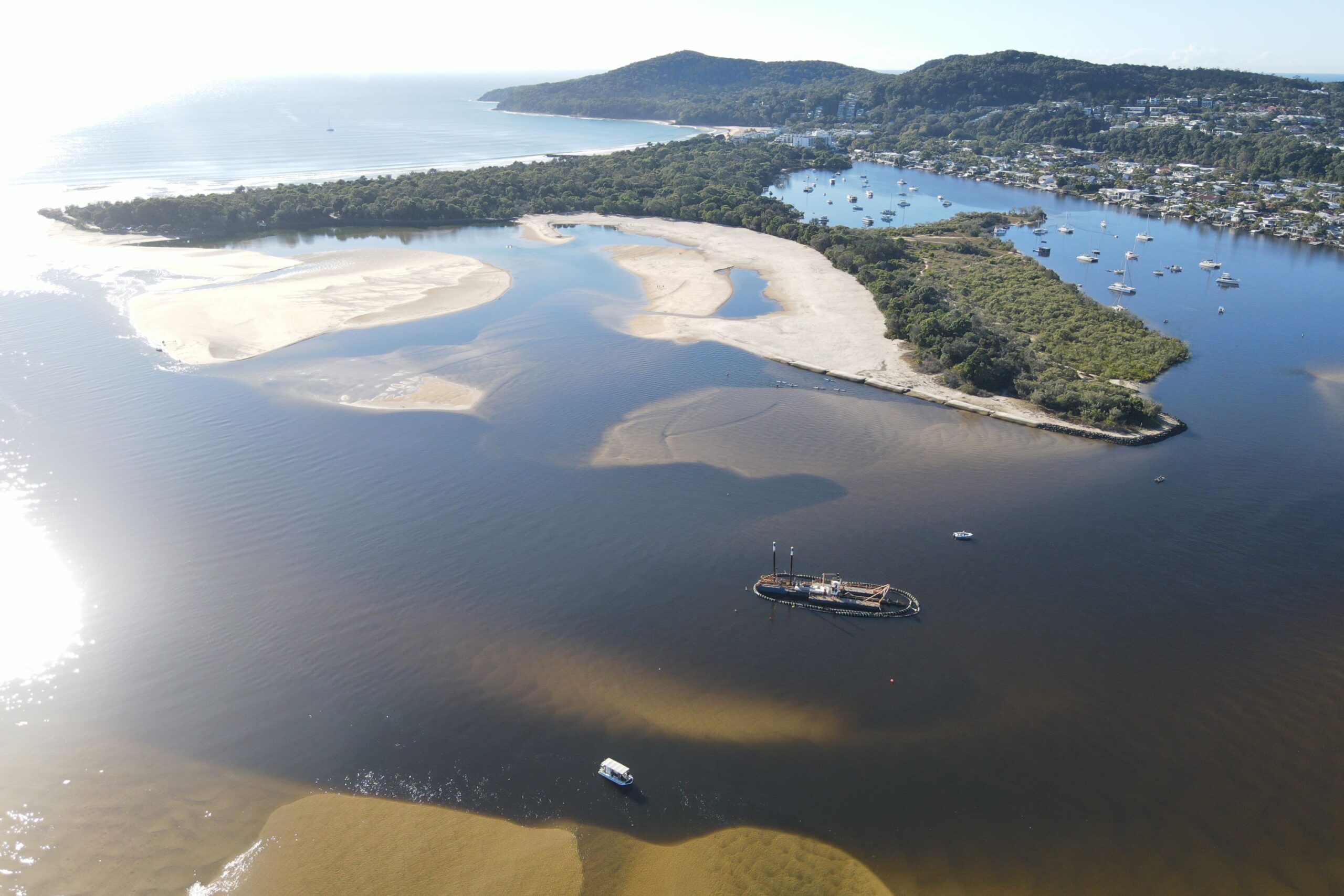 Popular dog beach reopens after mammoth dredging effort