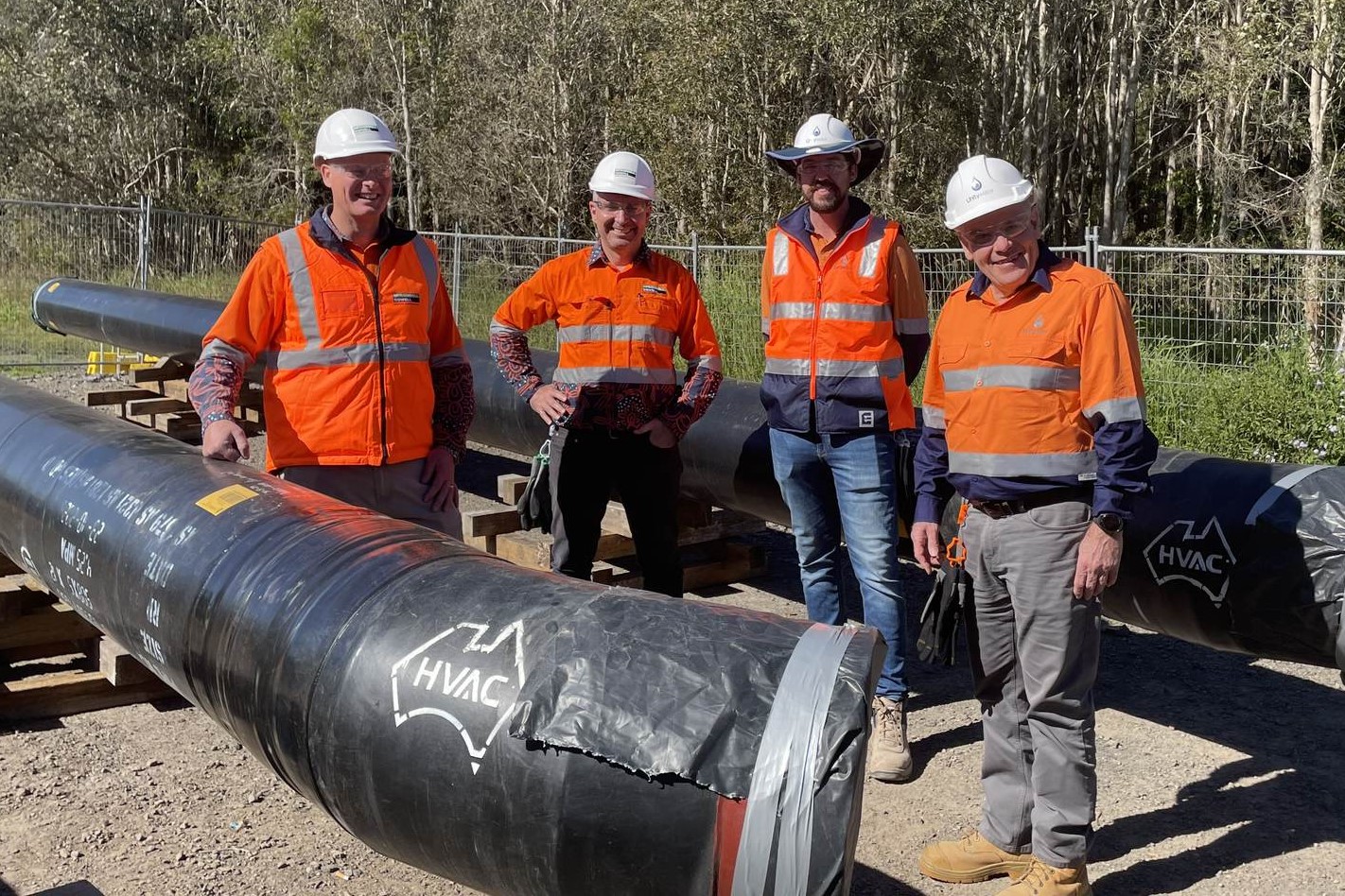 Pipeline completed as water supply project progresses