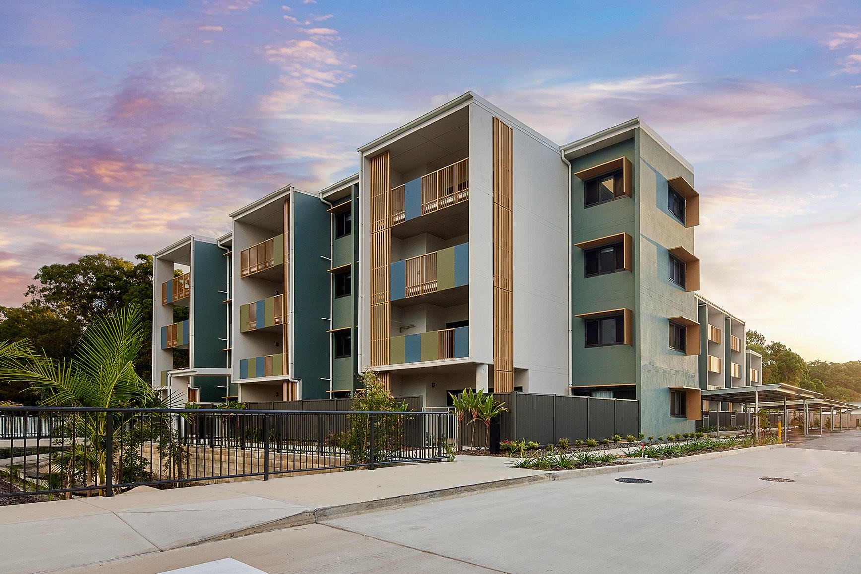 Four-storey, $23m social housing development opens