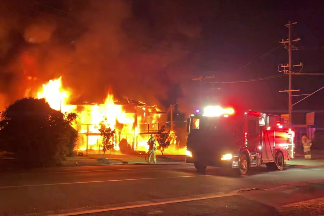 Crime scene declared after house destroyed by fire