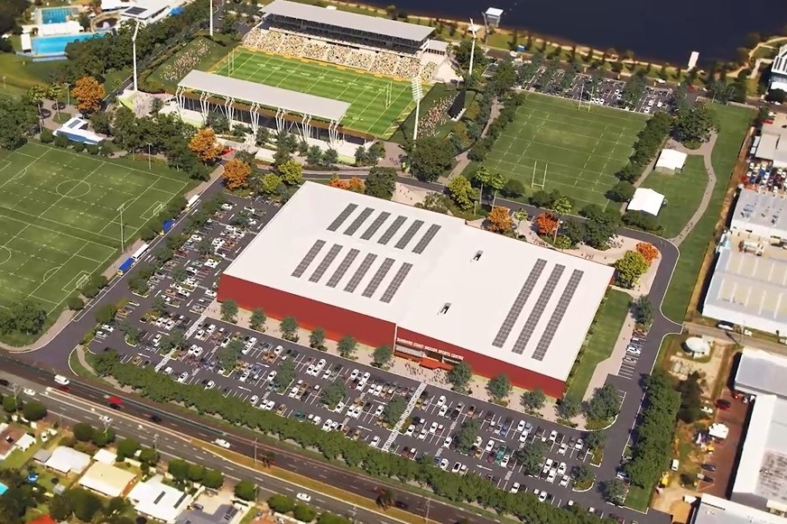 Next steps taken to deliver $142m indoor sports centre