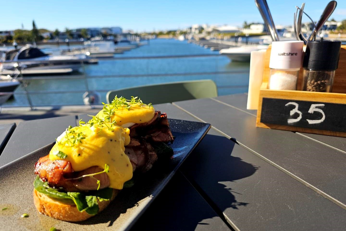 'Spectacular addition': waterfront bistro opens at marina