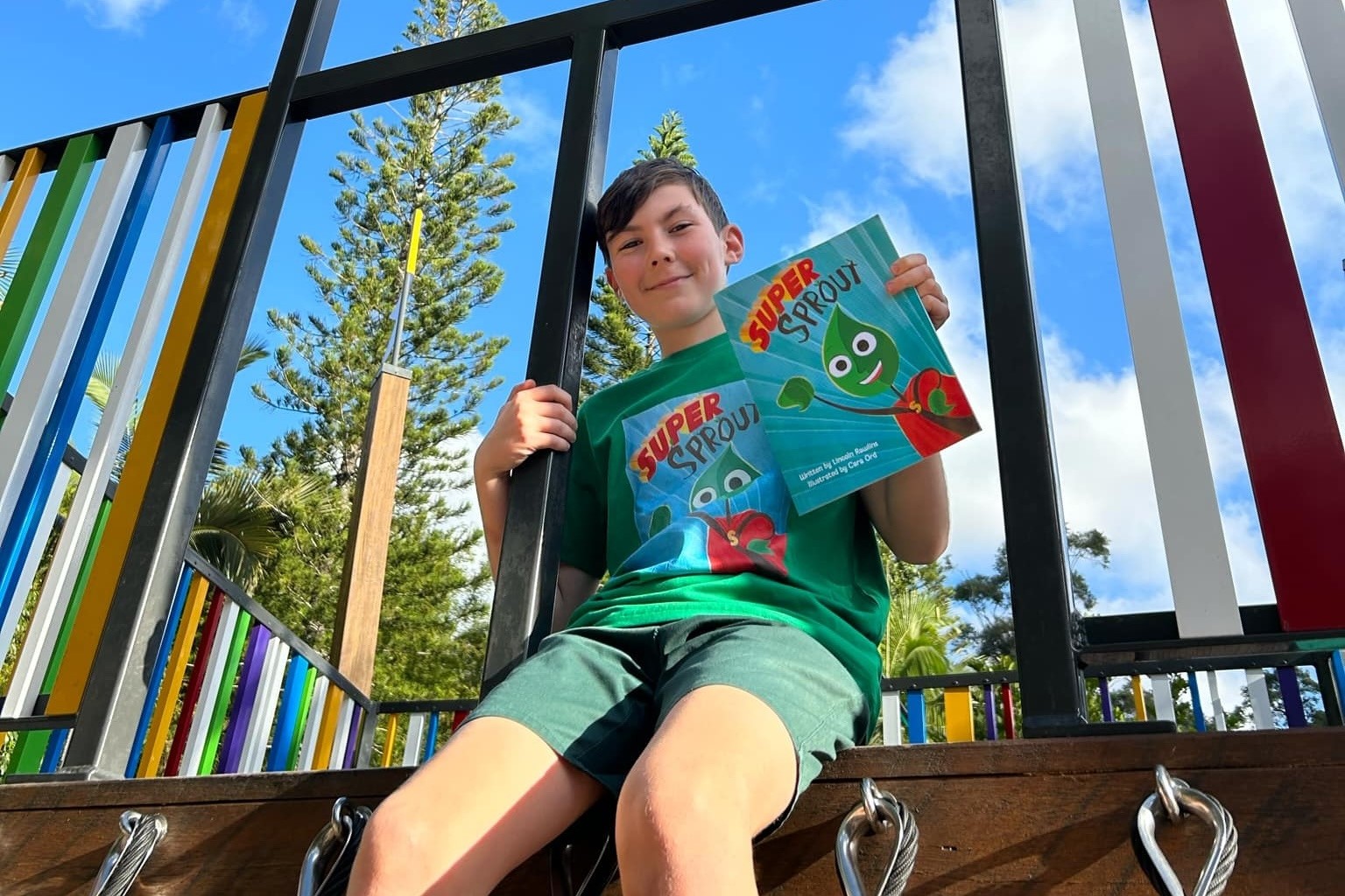 Young author encourages kids to find their superpowers