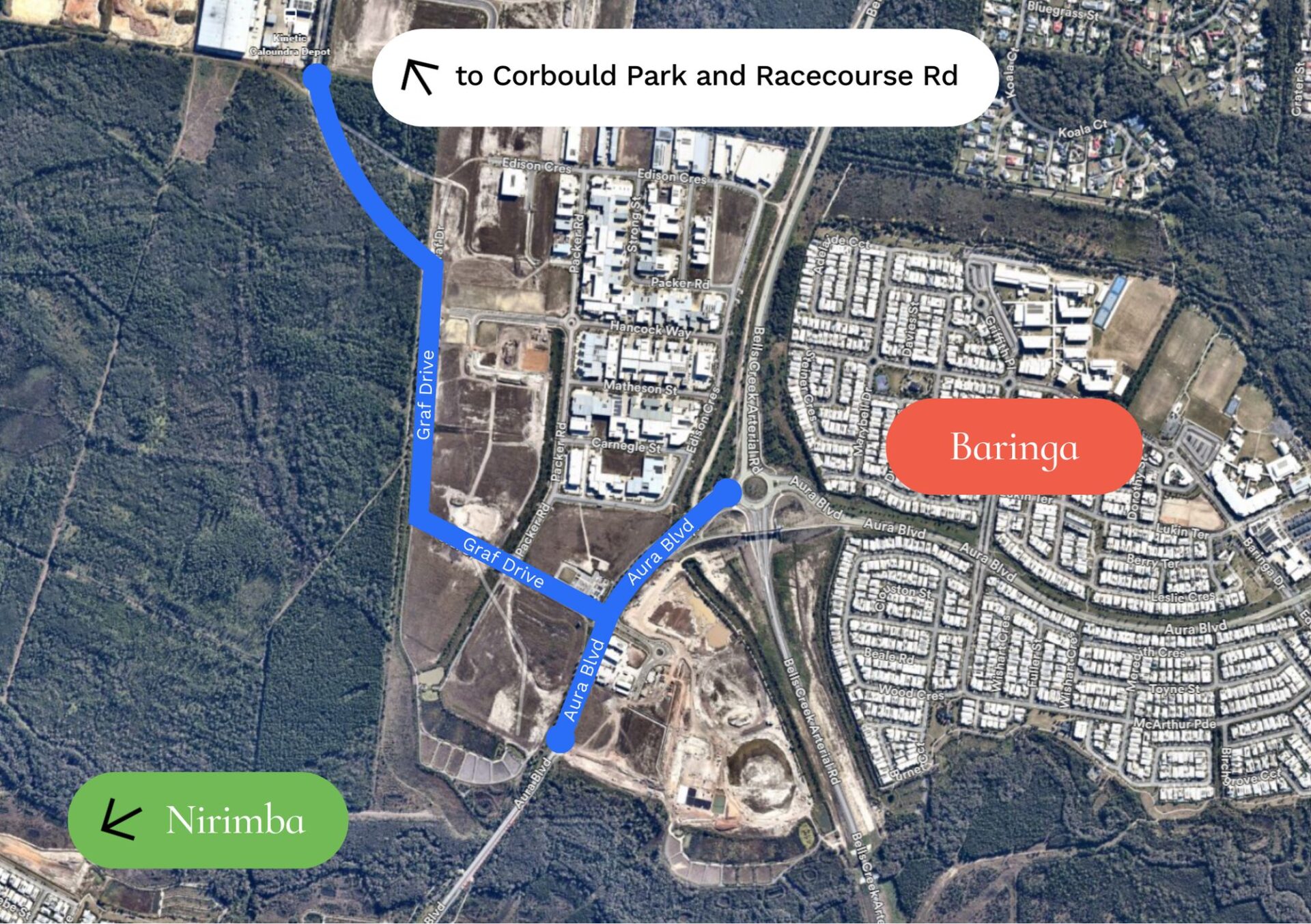 Road upgrades to create new routes into booming area