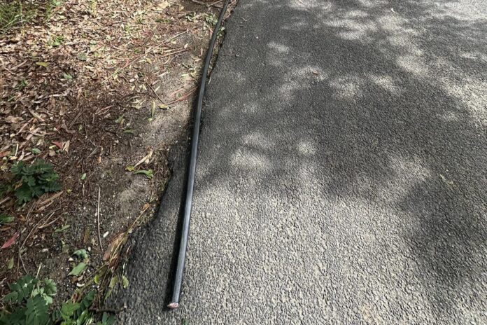 Roadside copper cable theft interrupted amid statewide issue