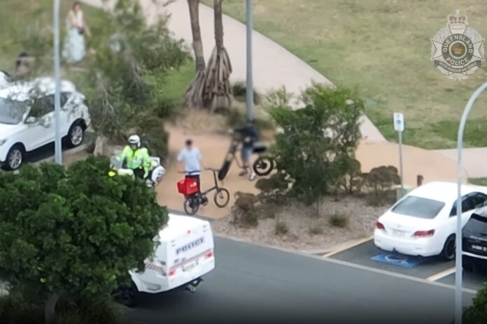 Drone technology used to track e-scooter and e-bike offenders