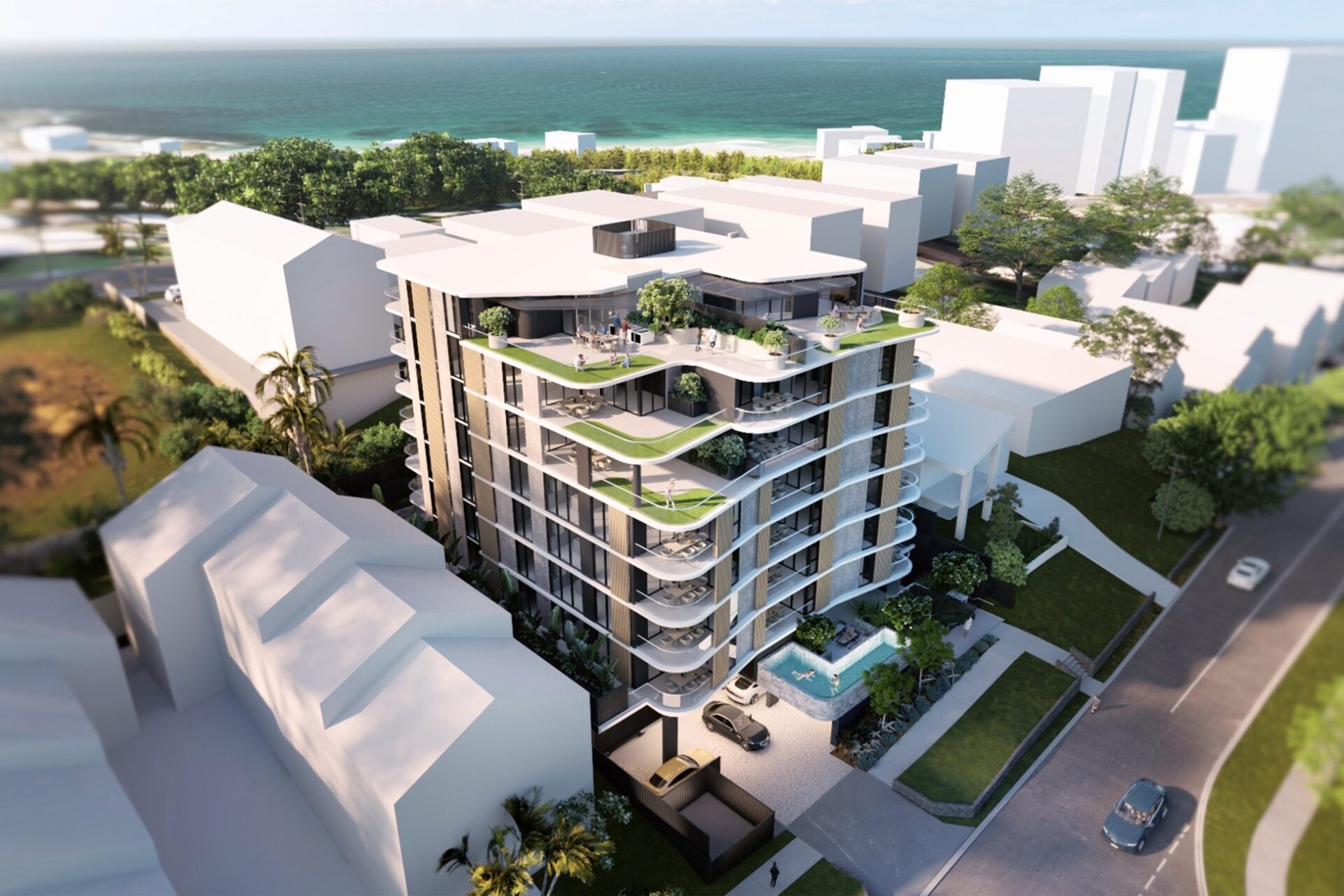Beach-inspired luxury apartments on the horizon