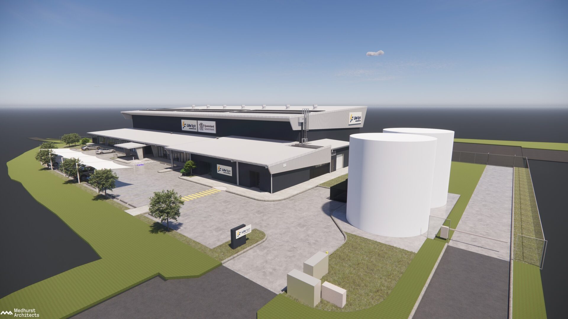 Liftoff: work starts on new aeromedical base