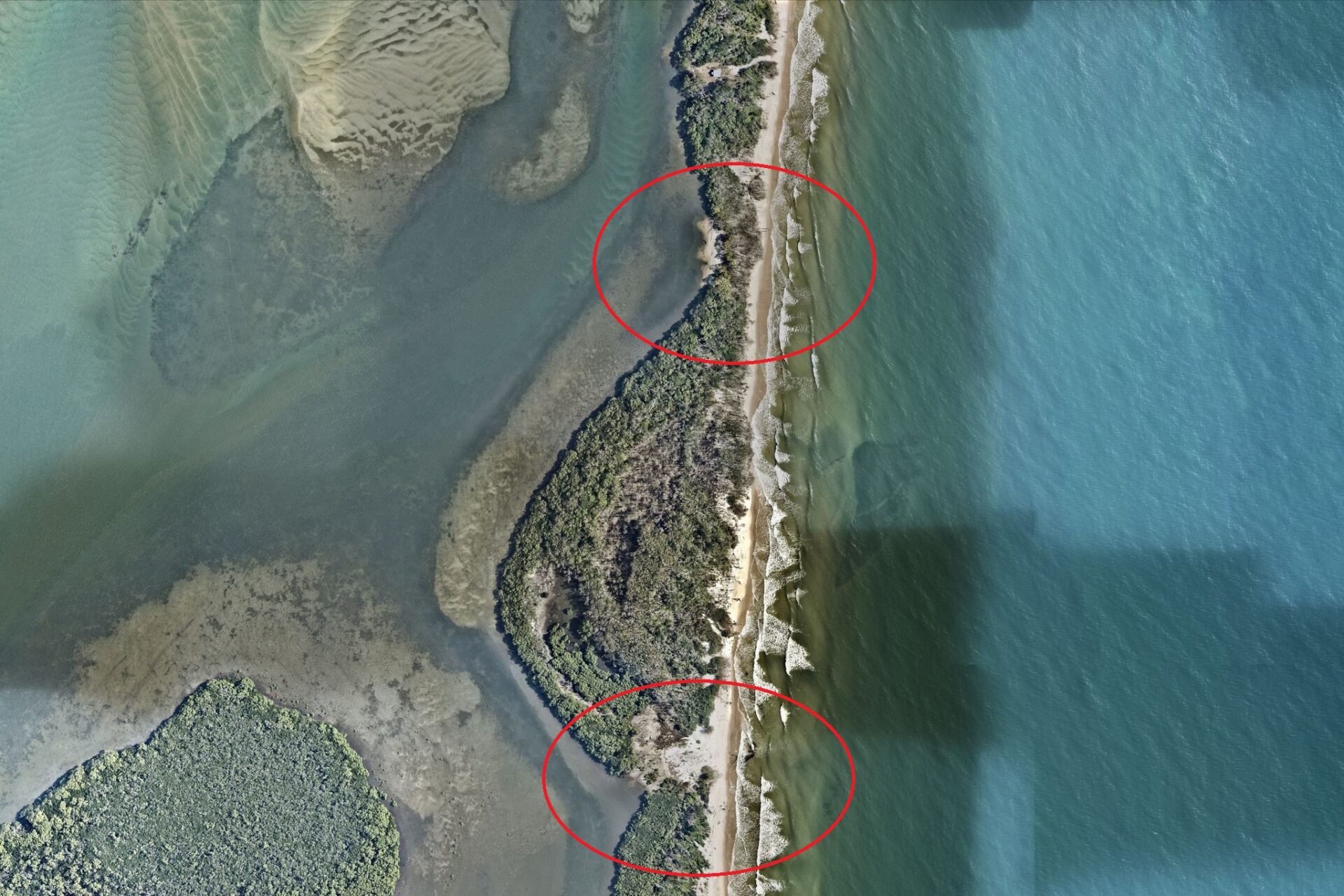 Timelapse video reveals ocean's impact on island