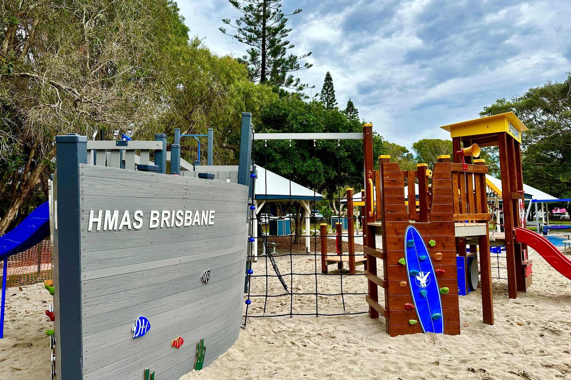 New playground celebrates ocean legends