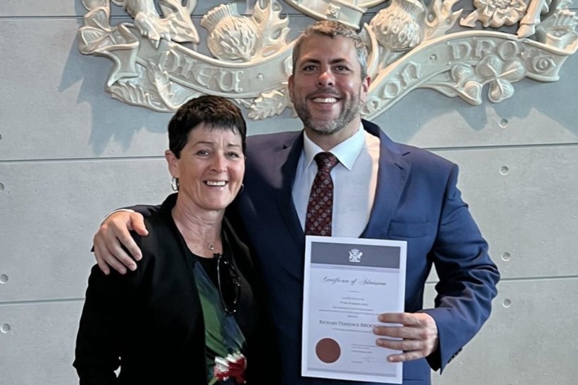 Prisoner-turned-lawyer earns prestigious fellowship