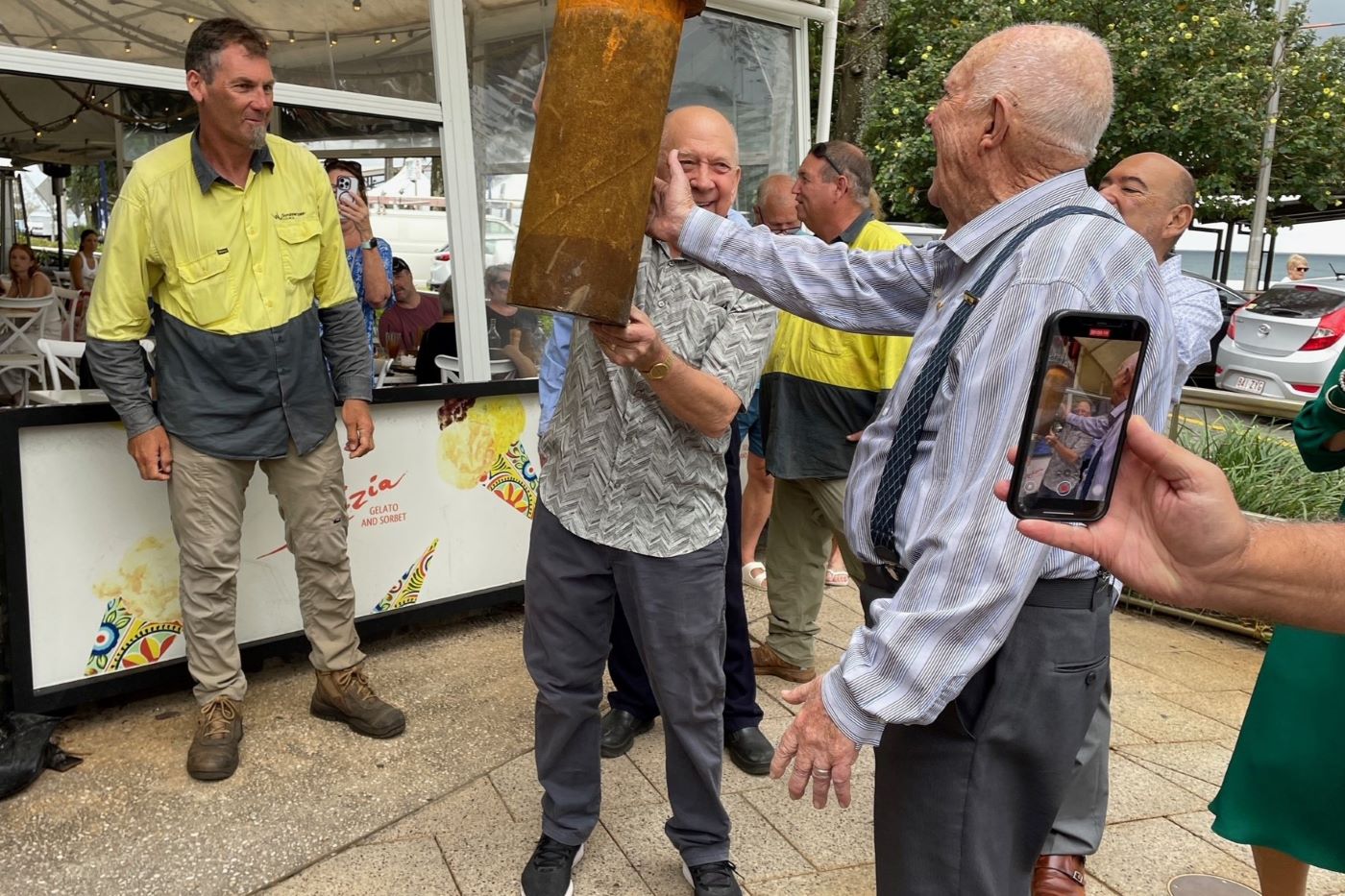 Time capsule opening brings back millennium memories