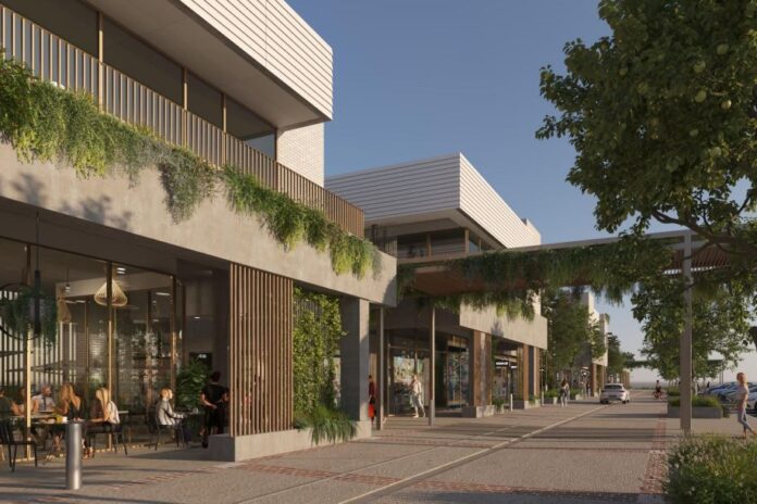 Developer submits plans for town centre retail precinct