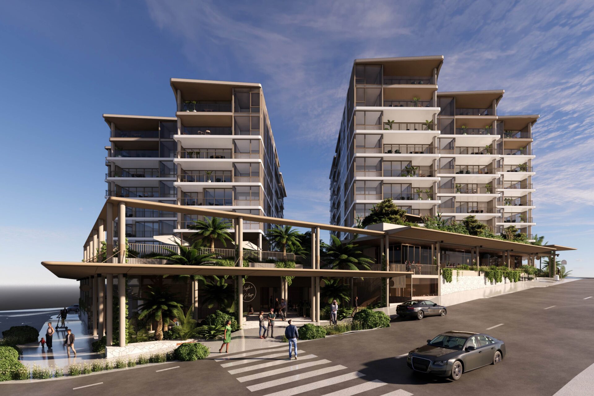 Two towers, 179 units: new vision for high-profile site