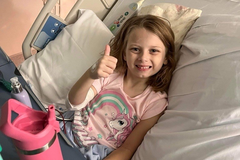 Girl's battle with severe infection spurs support for charity