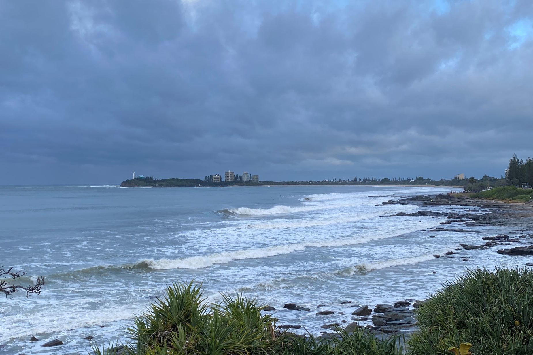 Cyclone? Emergency warning? Jet skiers out anyway