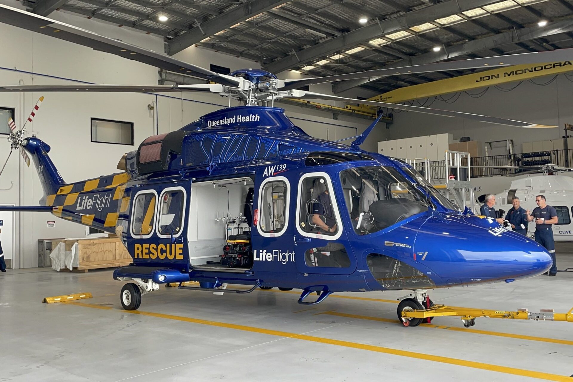 New rescue helicopter can travel 'further and faster'
