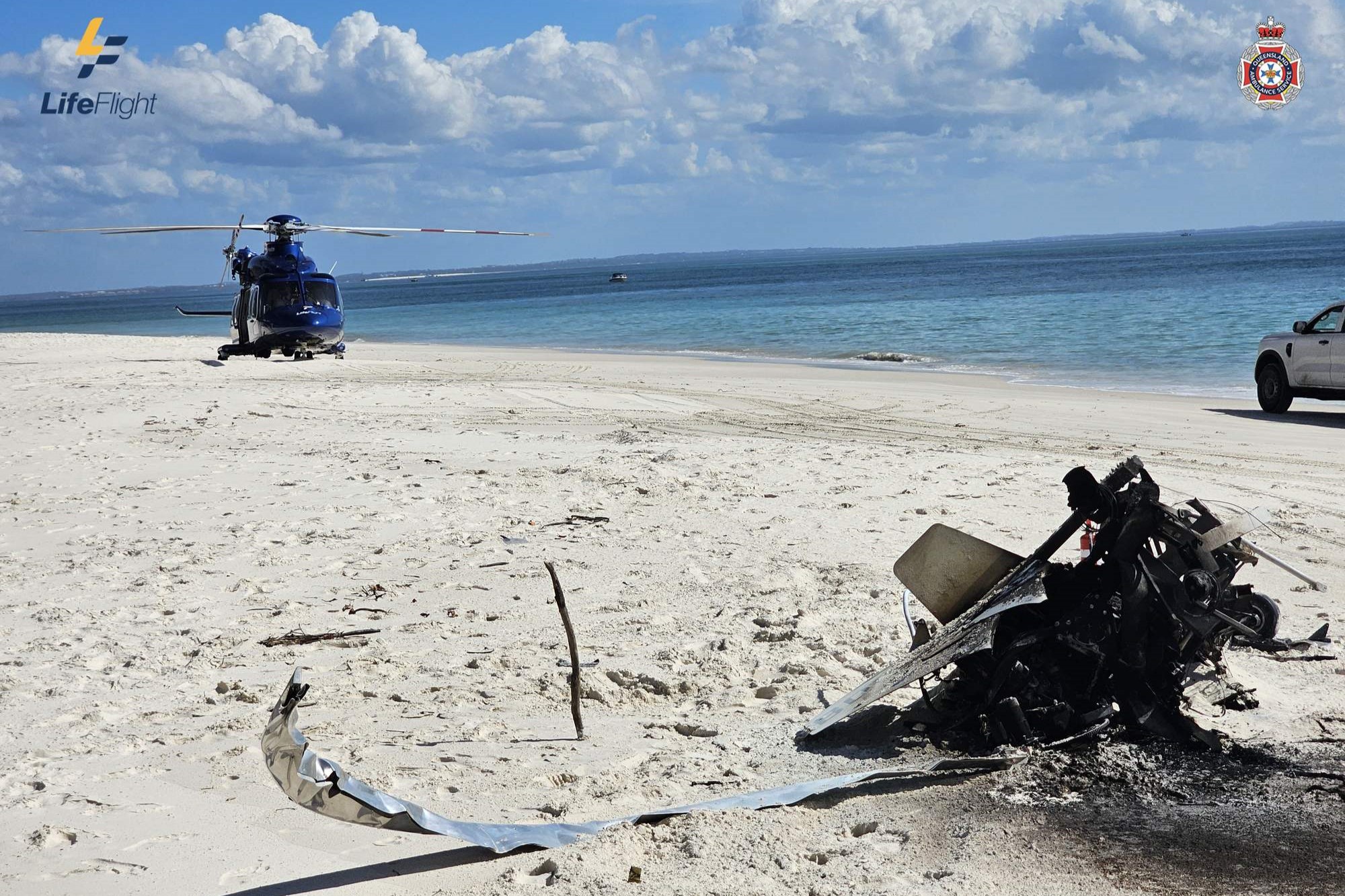 Man injured in gyrocopter crash on island