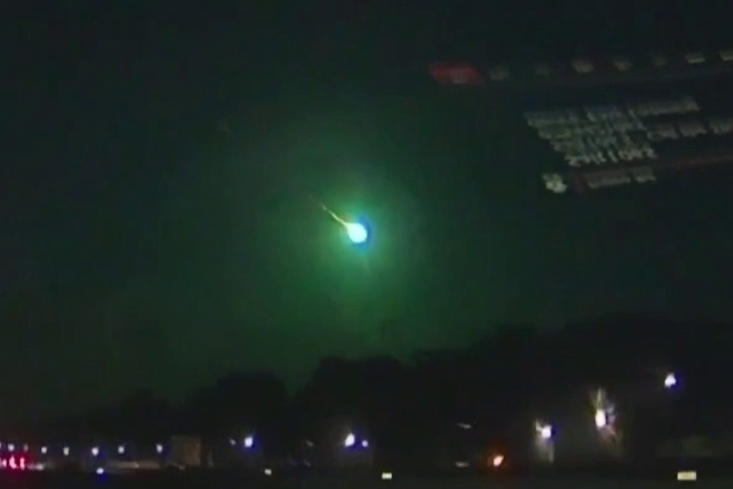 'So fast I was shocked': meteor lights up night sky