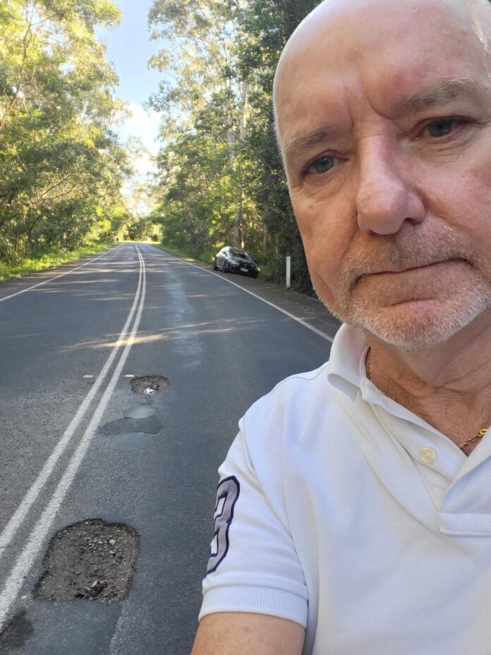 Tyred and tested: pothole saga leaves driver deflated