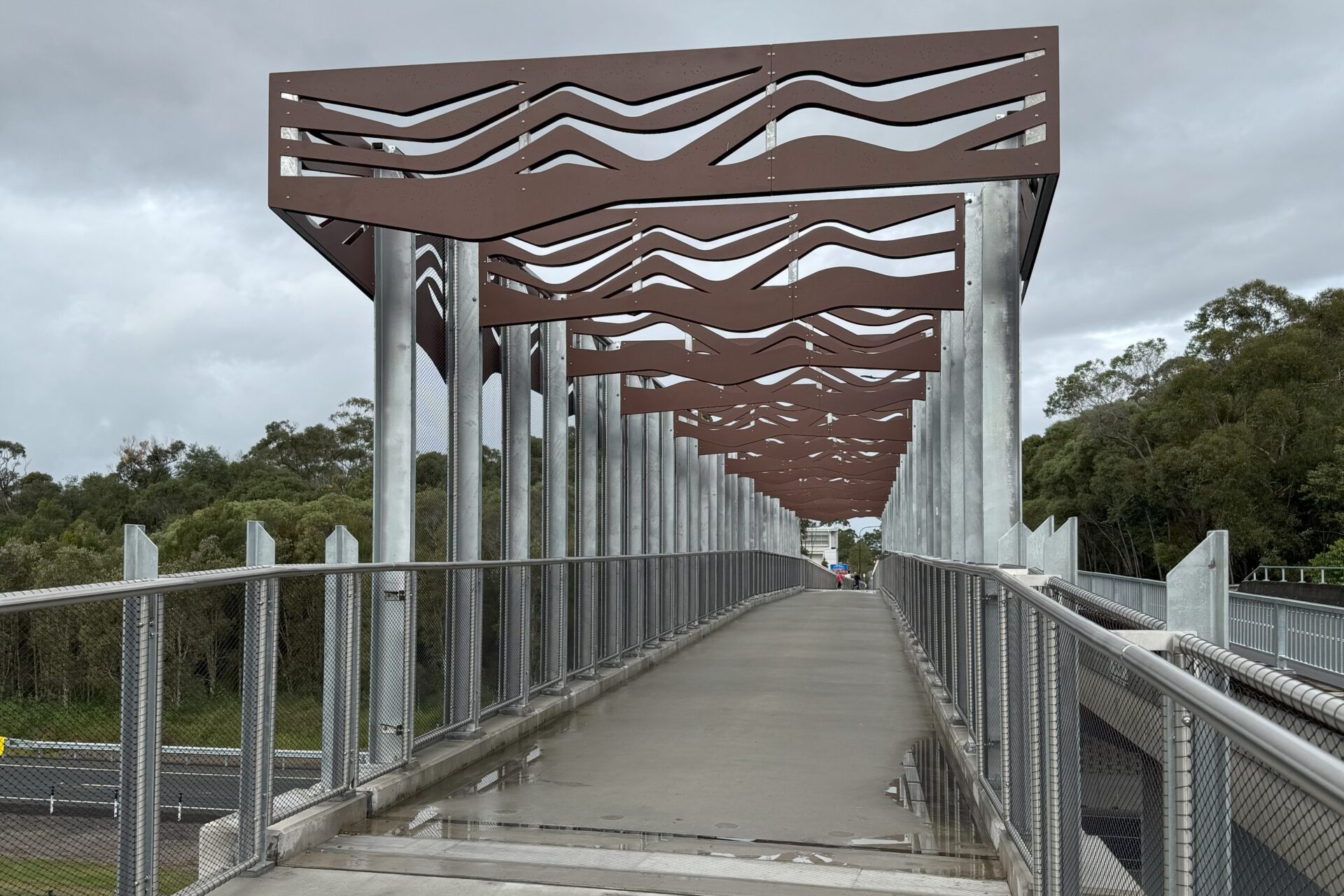 'Missing link' complete as $14m motorway overpass opens