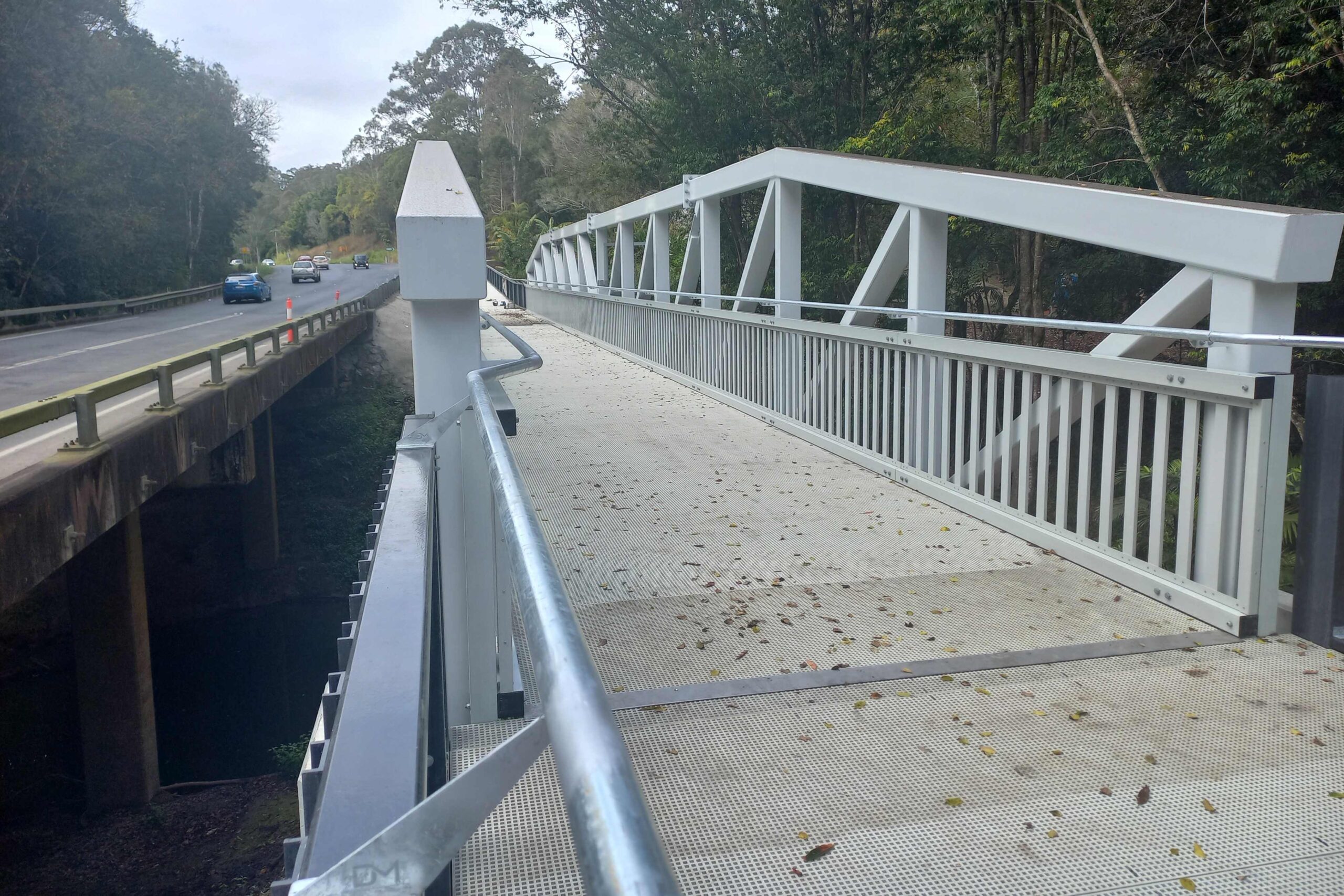 Safe passage: new pedestrian bridge opens