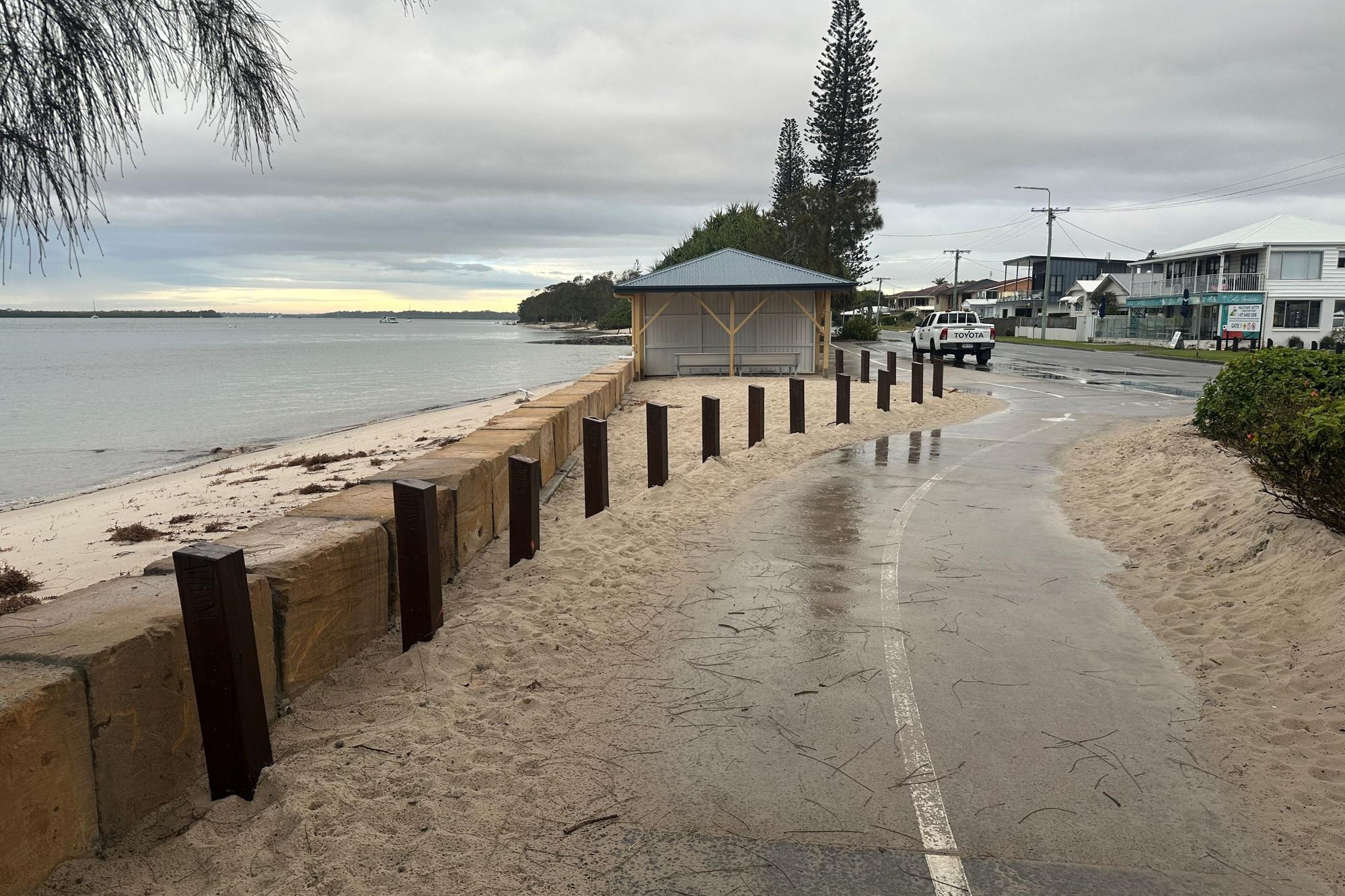 Holding the line: upgrades ramp up along at-risk beach