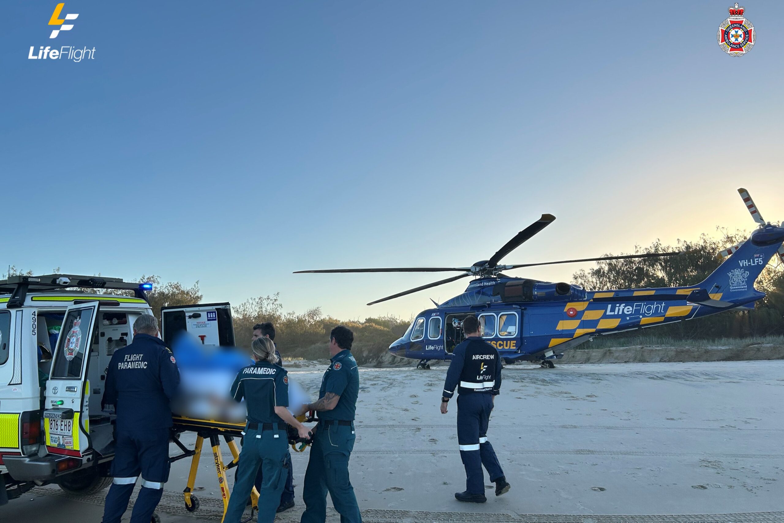 Back-to-back beach rescues keep crew busy